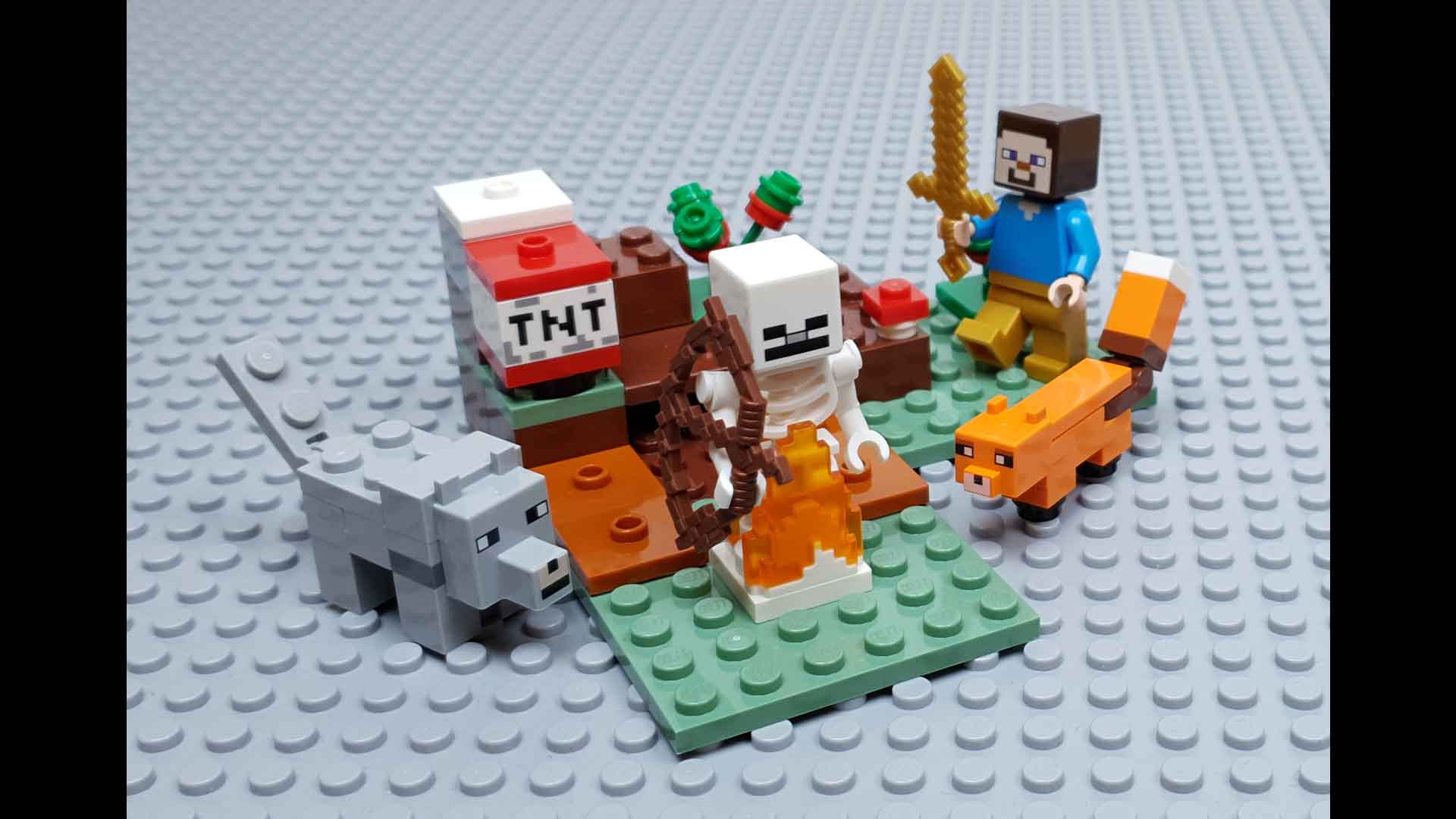 LEGO® 21162 Minecraft: Das Taiga-Abenteuer - Steine-Kanal Blog