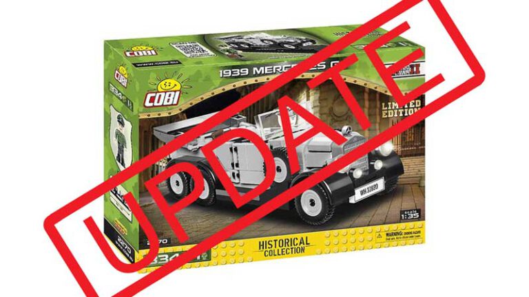COBI 1939 Mercedes G4 (2409) Review