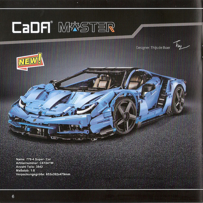 CaDA Print Katalog: alle Sets in der Übersicht