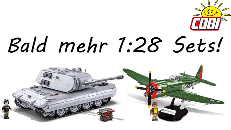 COBI plant mehr 1:28 Sets und weitere News aus der COBI-Welt (#41)