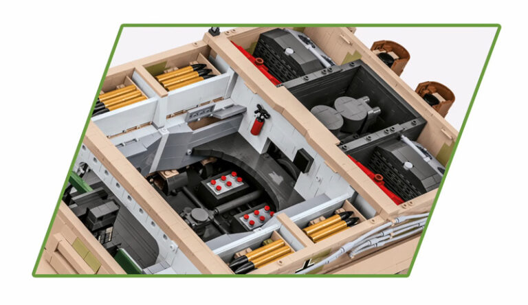 COBI 2801 Tiger 131 (Panzerkampfwagen VI) - Neues zum Set