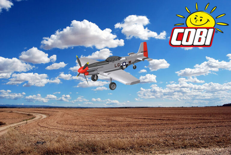 COBI kündigt neue Mini-Flugzeug-Serie an: erstes Modell P-51D Mustang