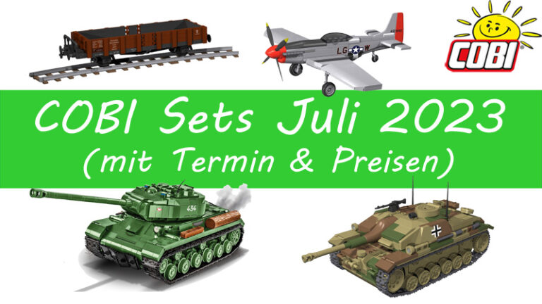 Neue Sets von COBI im Juli 2023