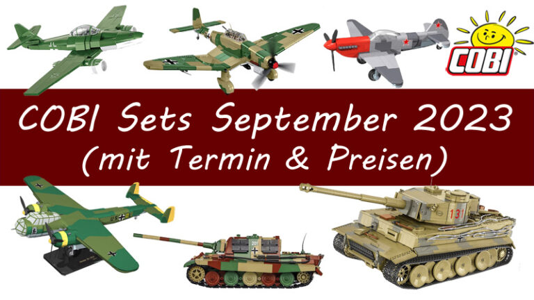 Neue Sets von COBI im September 2023