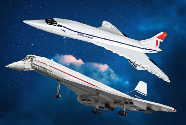 LEGO 10318 und COBI 1917 Concorde im Vergleich - welche Variante ist ...