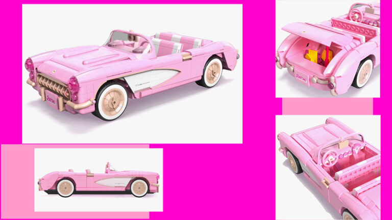 MEGA Barbie The Movie ’56 Corvette Stingray feiert Premiere