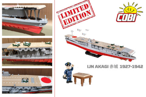 COBI kündigt Limited Edition der Akagi 4850 an