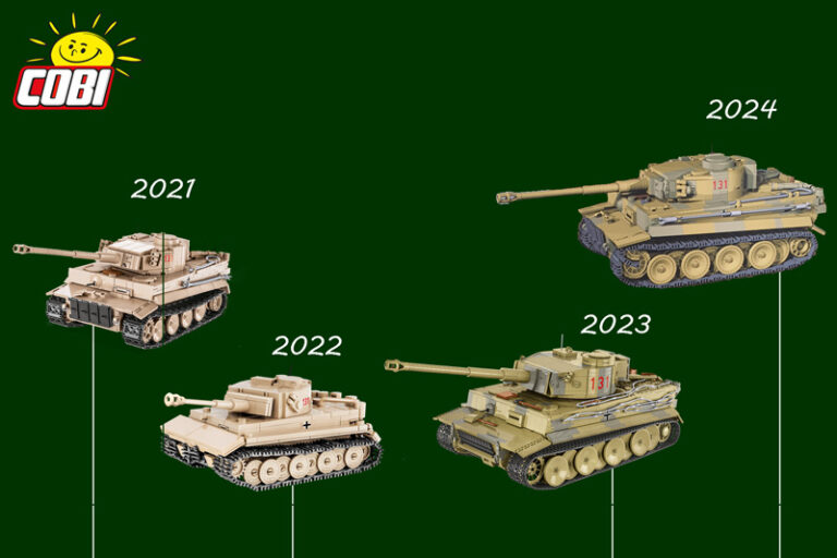 COBI 2588 Tiger I 131 ergänzt Panzer VI Kollektion
