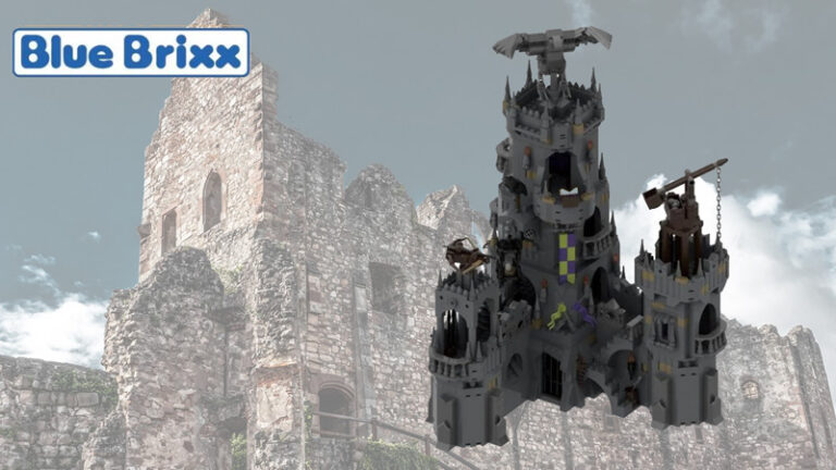 Bluebrixx Festung Rabenstein 107423 ergänzt Burg Bärenfels