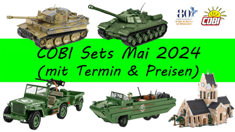 Neue Sets von COBI im Mai 2024