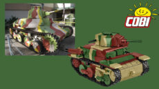 Mit COBI 3115 Type 95 Ha-Go zieht erster japanischer Panzer ins ...