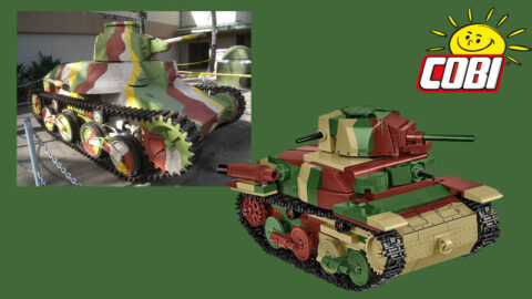 Mit COBI 3115 Type 95 Ha-Go zieht erster japanischer Panzer ins ...