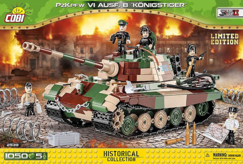 COBI kündigt Limited Edition des Königstiger 3112 Panzerkampfwagen VI ...