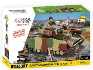 COBI Panzerkampfwagen IV in den Versionen 2591, 2592 und 2593 - Vergleich