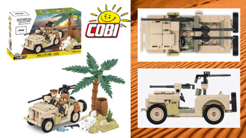 COBI 2298 Willys MB - SAS erscheint im September 2024