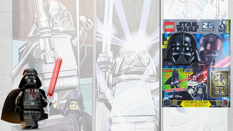 LEGO Star Wars Magazin Nr. 111/2024 mit Tin-Box und Darth Vader Minifigur