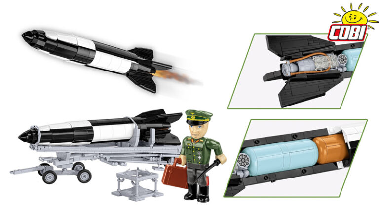 COBI 3121 und 3120 V2 Rakete: Setvorstellung und historische Hintergründe