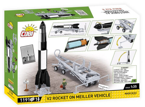 COBI 3121 und 3120 V2 Rakete: Setvorstellung und historische Hintergründe