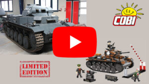 COBI 2596 PzKpfw II Ausf. B Limited Edition offiziell vorgestellt