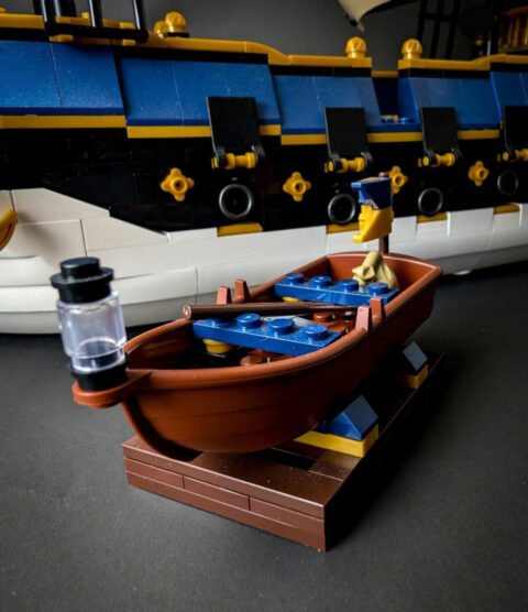 Fregatte der Admiralität 107823 von BlueBrixx ergänzt die ...