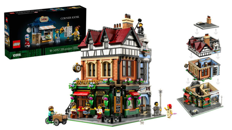 LEGO 10350 Eckhaus im Tudorstil und Eck-Kiosk GWP ab Januar 2025
