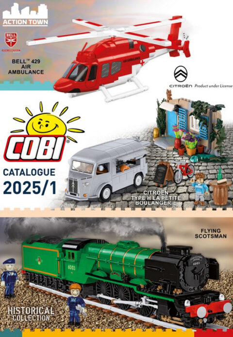 Erstes Bild vom neuen COBI Katalog 2026/1 Europa