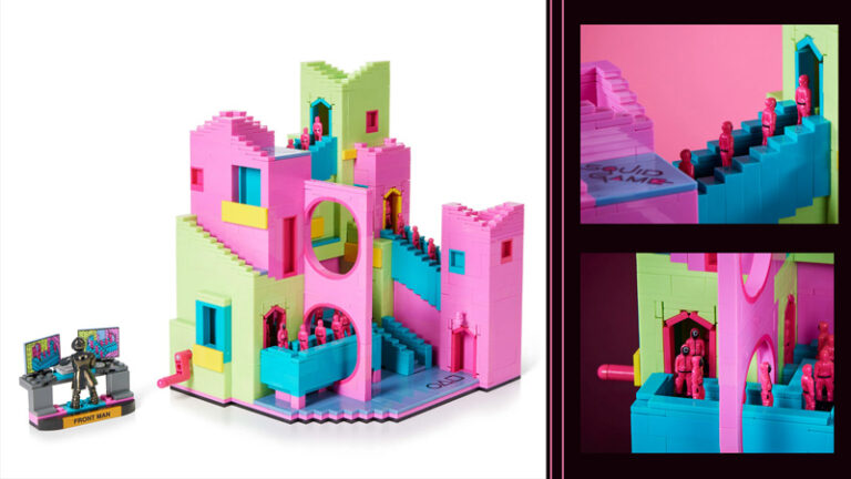 MEGA Squid Game HYL45 Staircase - Set vorgestellt