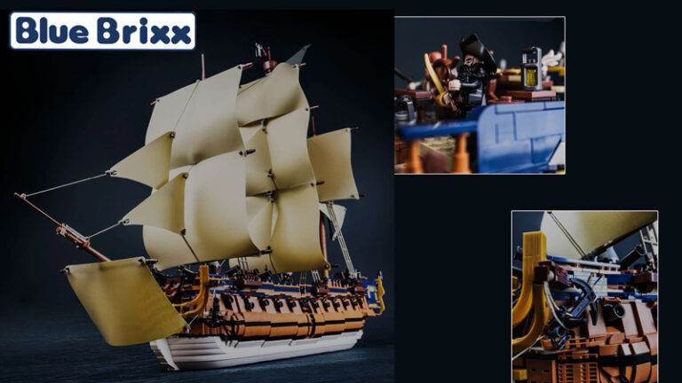 BlueBrixx Queen Anne`s Revenge verfügbar