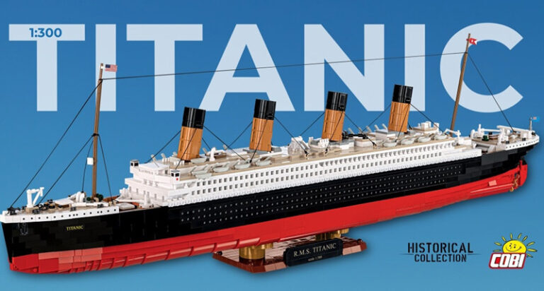 COBI Titanic 1686: Neue Bilder und Infos