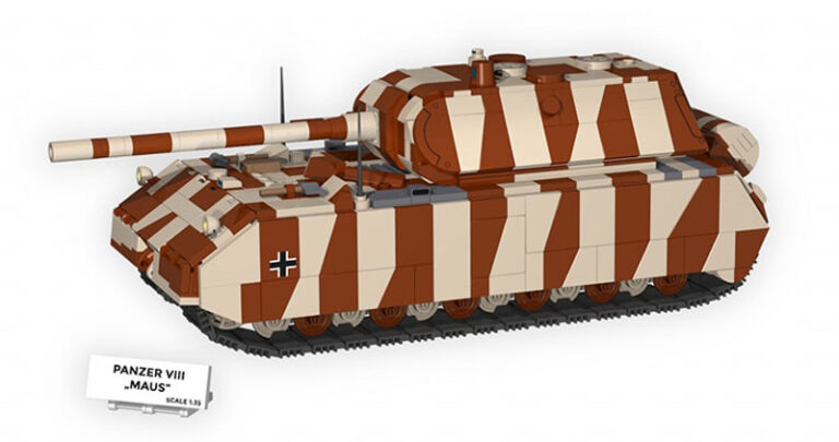 COBI kündigt erstes Panzer VIII Maus Set im Maßstab 1:35 an