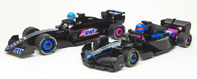 COBI 1684 und LEGO 77248 Alpine F1 Team: Review und Vergleich